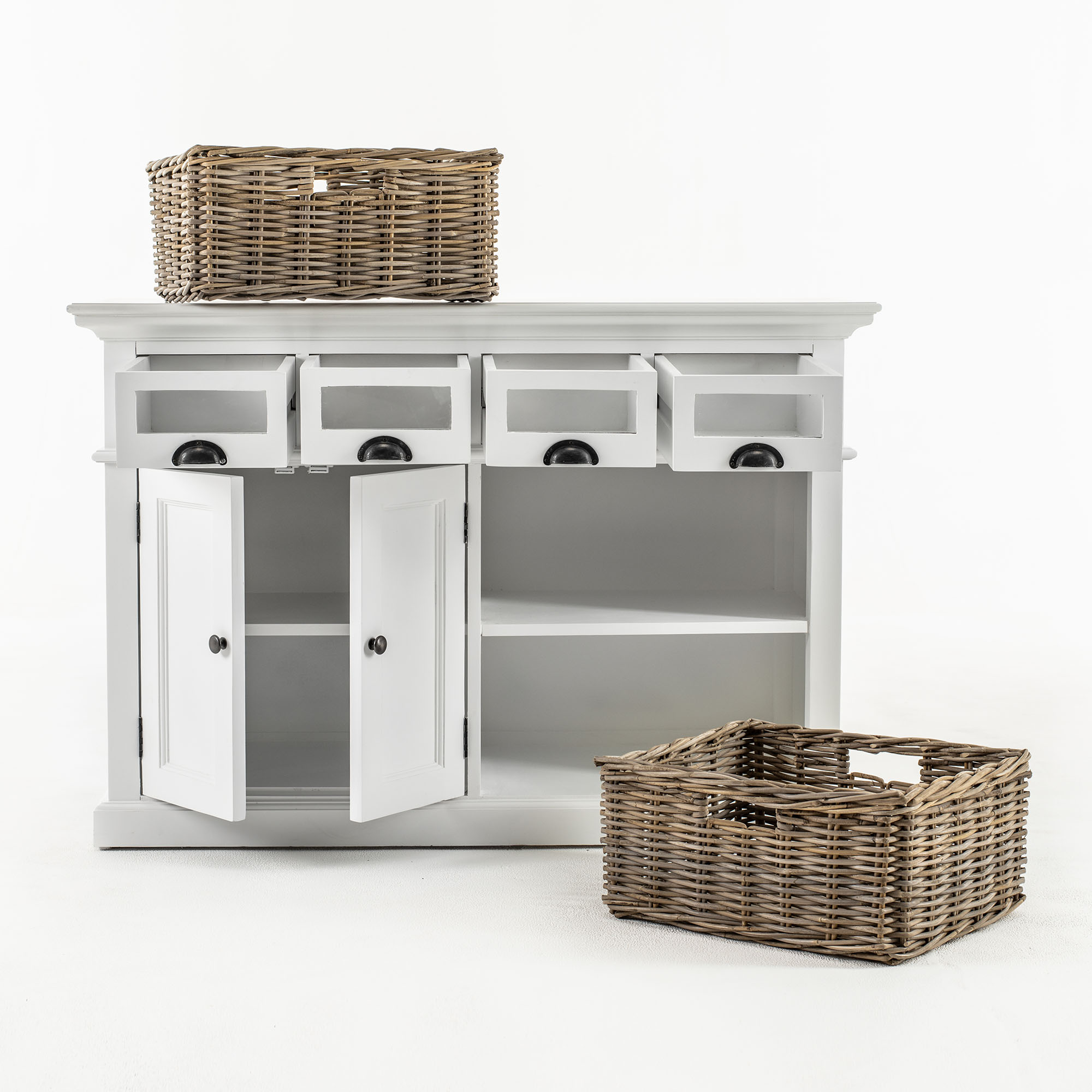 B131 | Halifax Kitchen Buffet with Basket Set – NovaSolo Australia