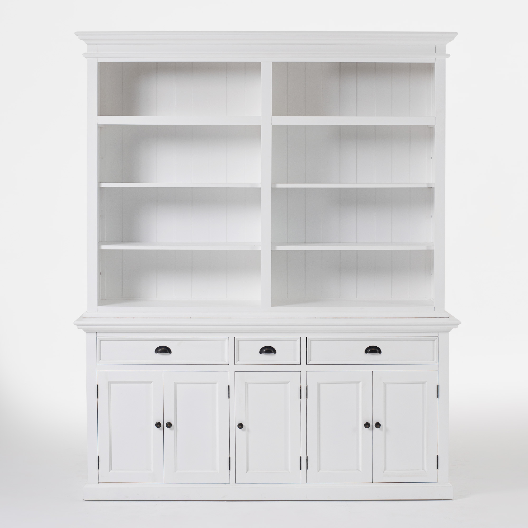 BCA606 | Halifax Hutch Bookcase 5 Doors 3 Drawers – NovaSolo Australia