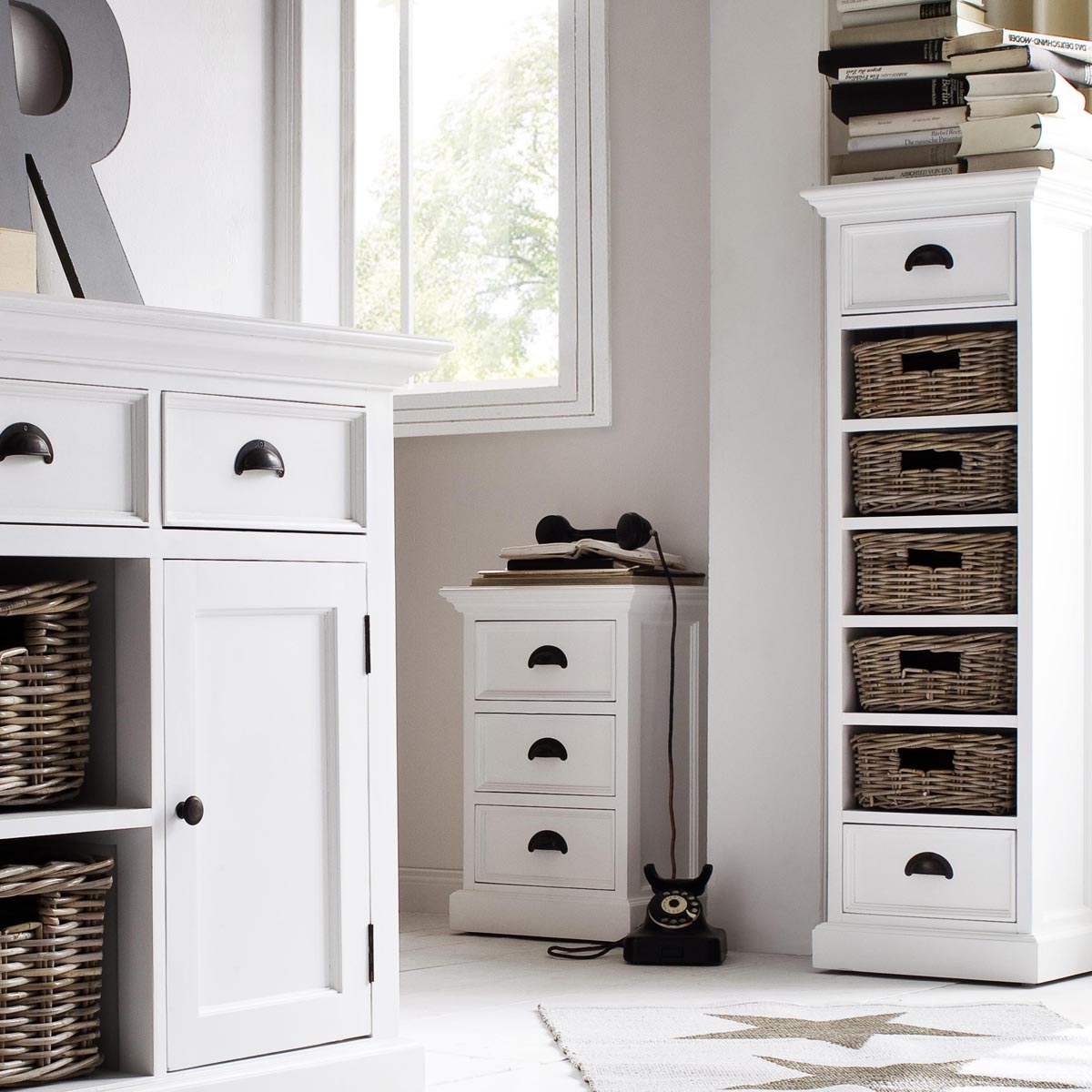 CA599 | Halifax Bedside Drawer Unit – NovaSolo Australia