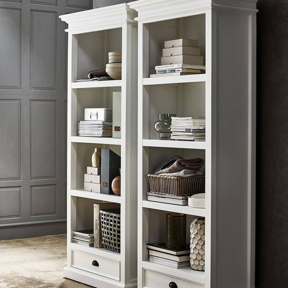 CA604 | Halifax Bookcase with 1 Drawer – NovaSolo Australia