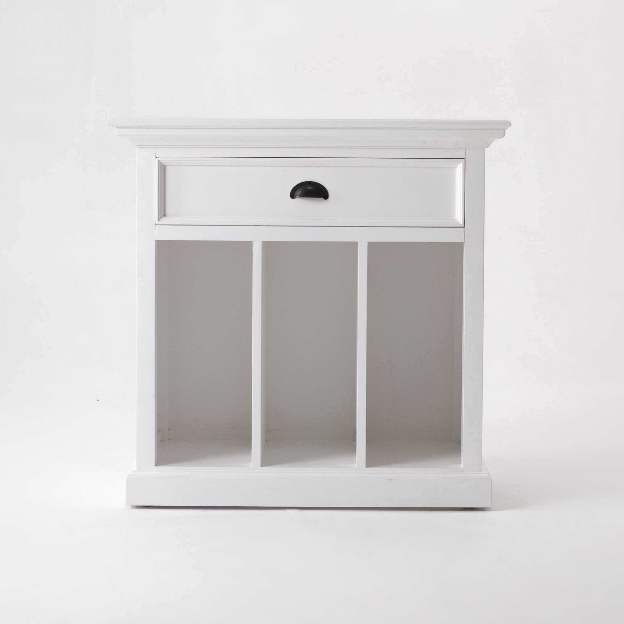 T757L | Halifax Grand Bedside Table with Dividers – NovaSolo Australia
